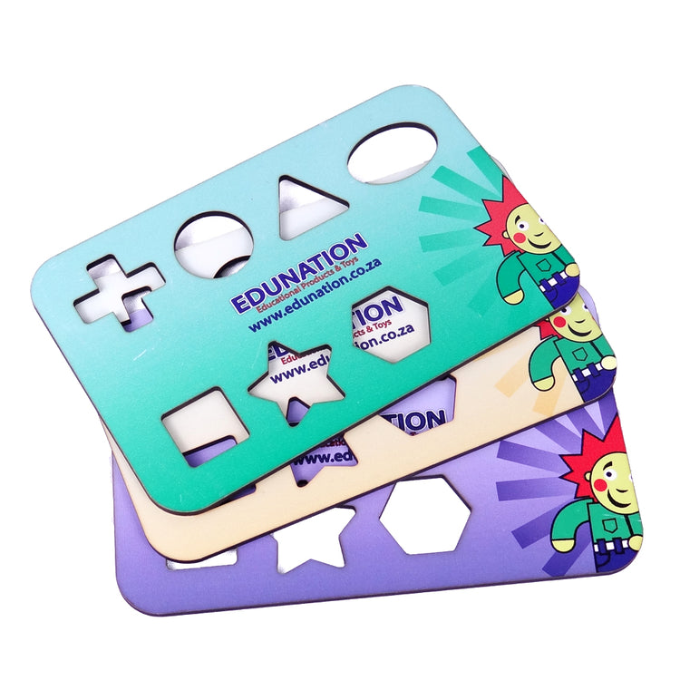 Wooden Shape Boards - Full Colour – Edunation