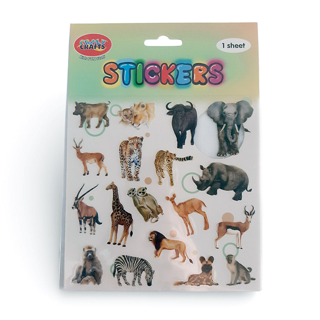 African Animals Stickers – Edunation