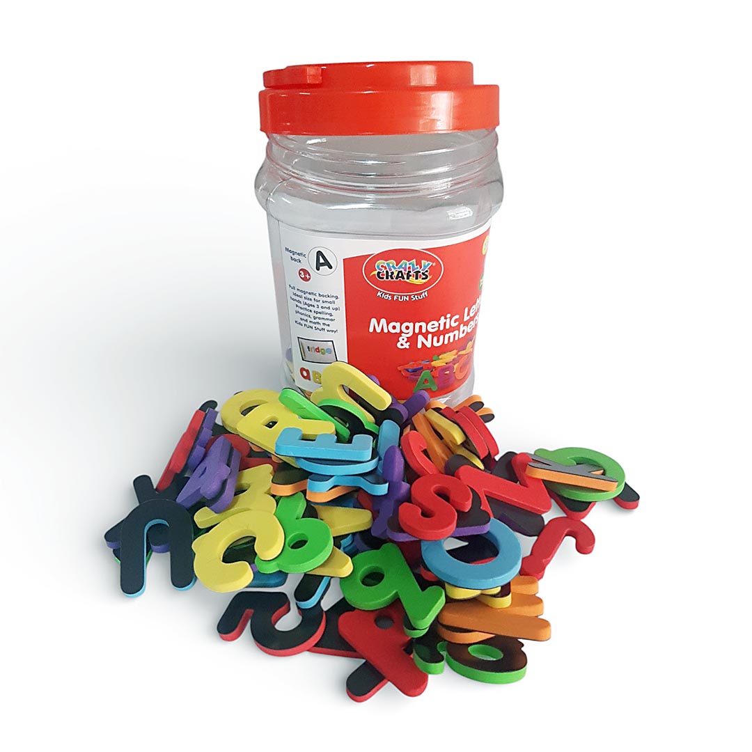 Magentic Letters and Numbers - Packet – Edunation