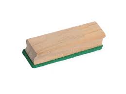 Chalkboard Duster Wooden Green Felt 150mm – Edunation