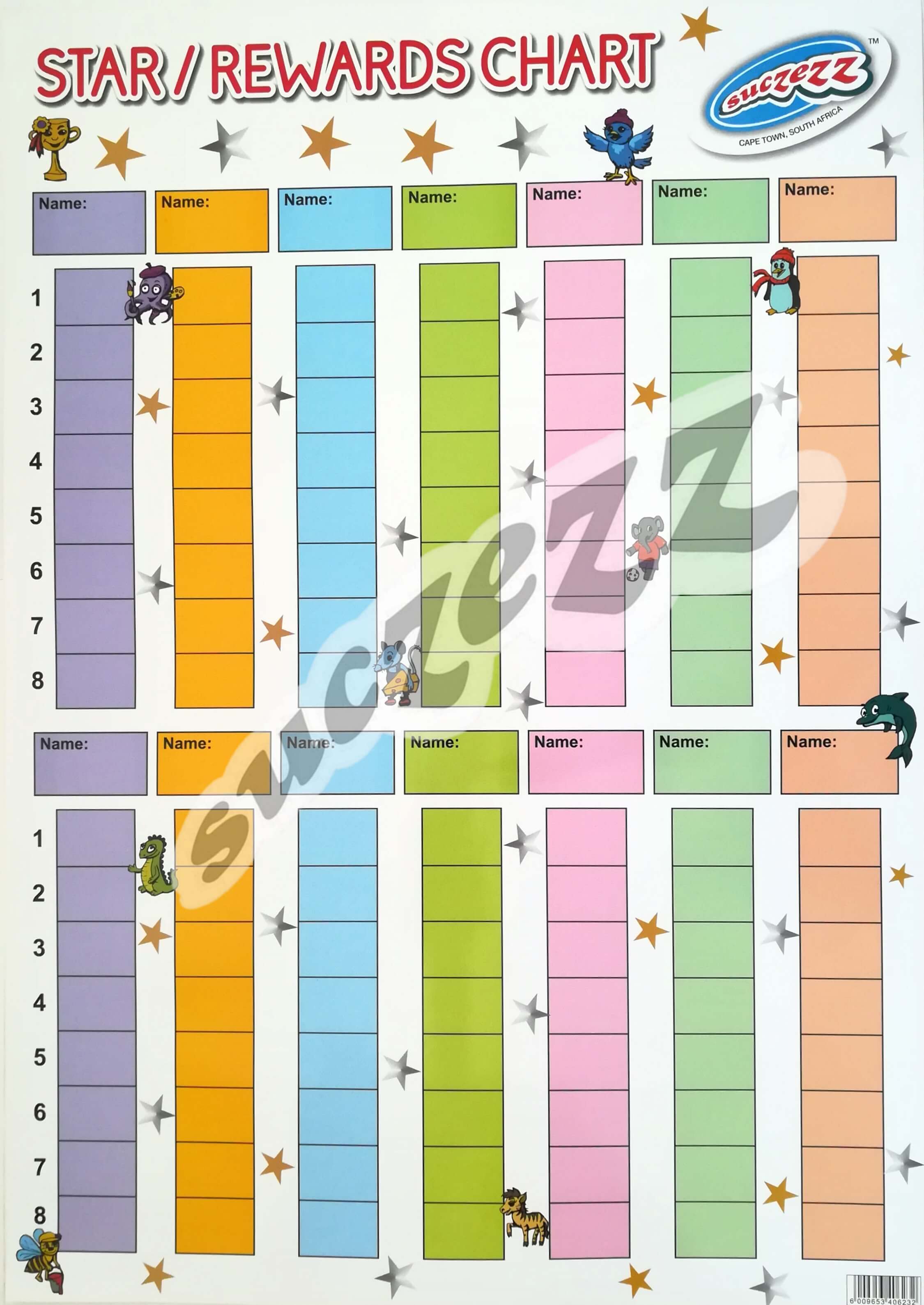 Poster - Star/Reward Chart – Edunation